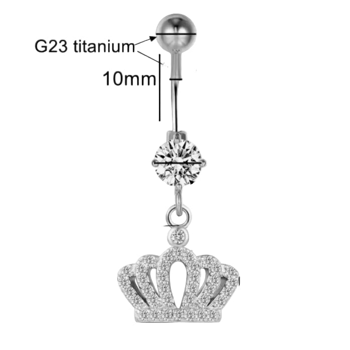 Crown Belly Button – Sal Accessory®